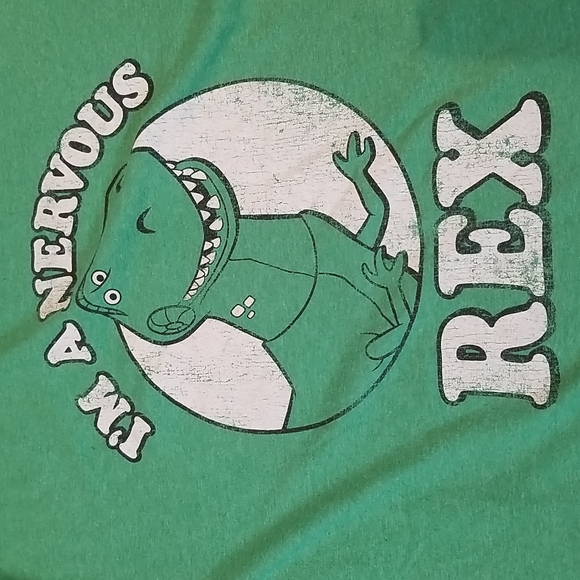Disney | Shirts | Disney Toy Story Im A Nervous Rex Mens Sz Xl Shirt ...